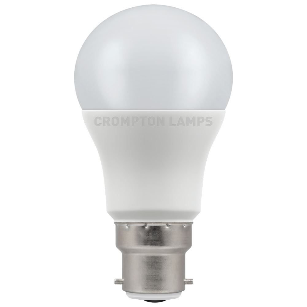Crompton Led Gls Thermal Plastic 8 5w 2700k Bc B22d 11717 24 7